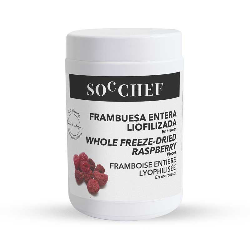 FRAMBUESA ENTERA LIOFILIZADA 80g [10-109700] : SOC Chef - Productor y ...