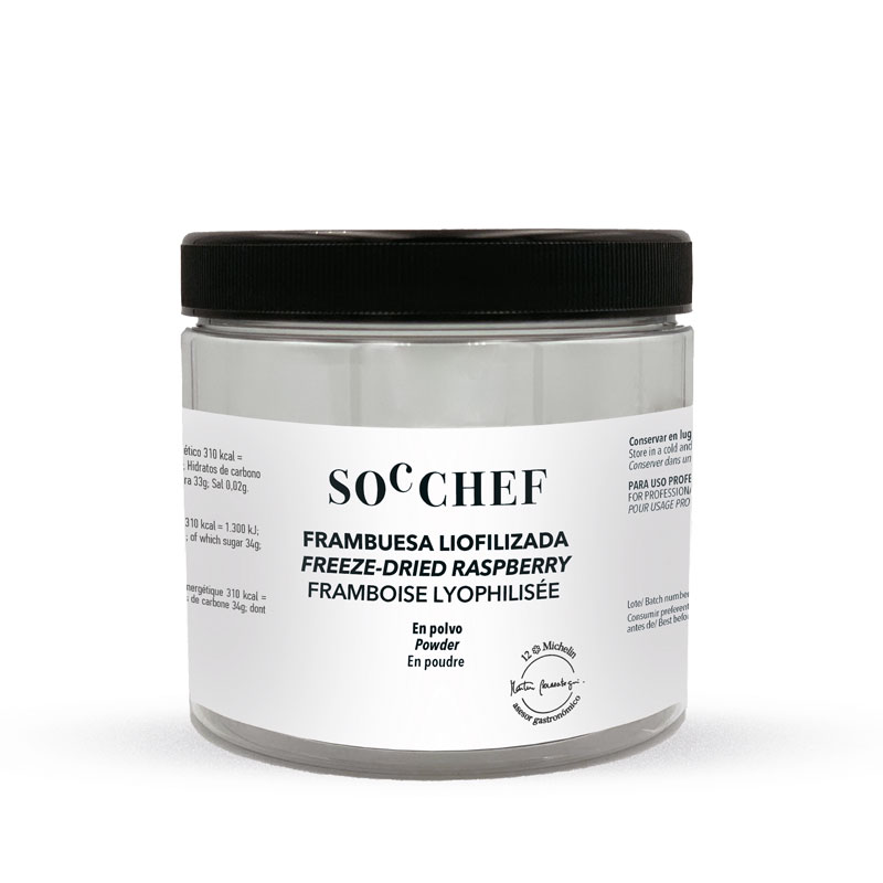 FRAMBUESA LIOFILIZADA EN POLVO 150g [10-109725M] : SOC Chef - Productor ...